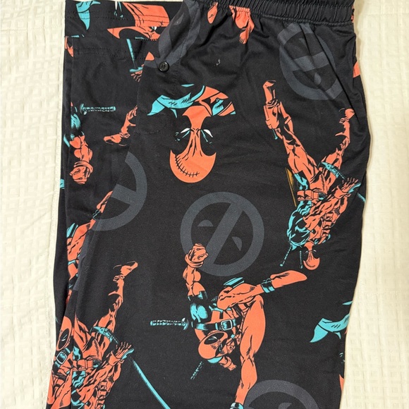 Marvel | Pants | Marvel Black And Gray Pajama Pants | Poshmark